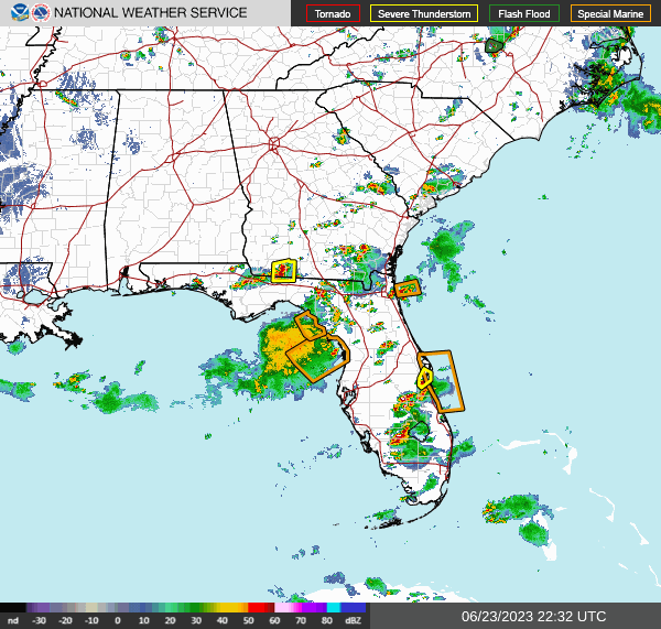 Southeast Radar :: MarineWeather.net